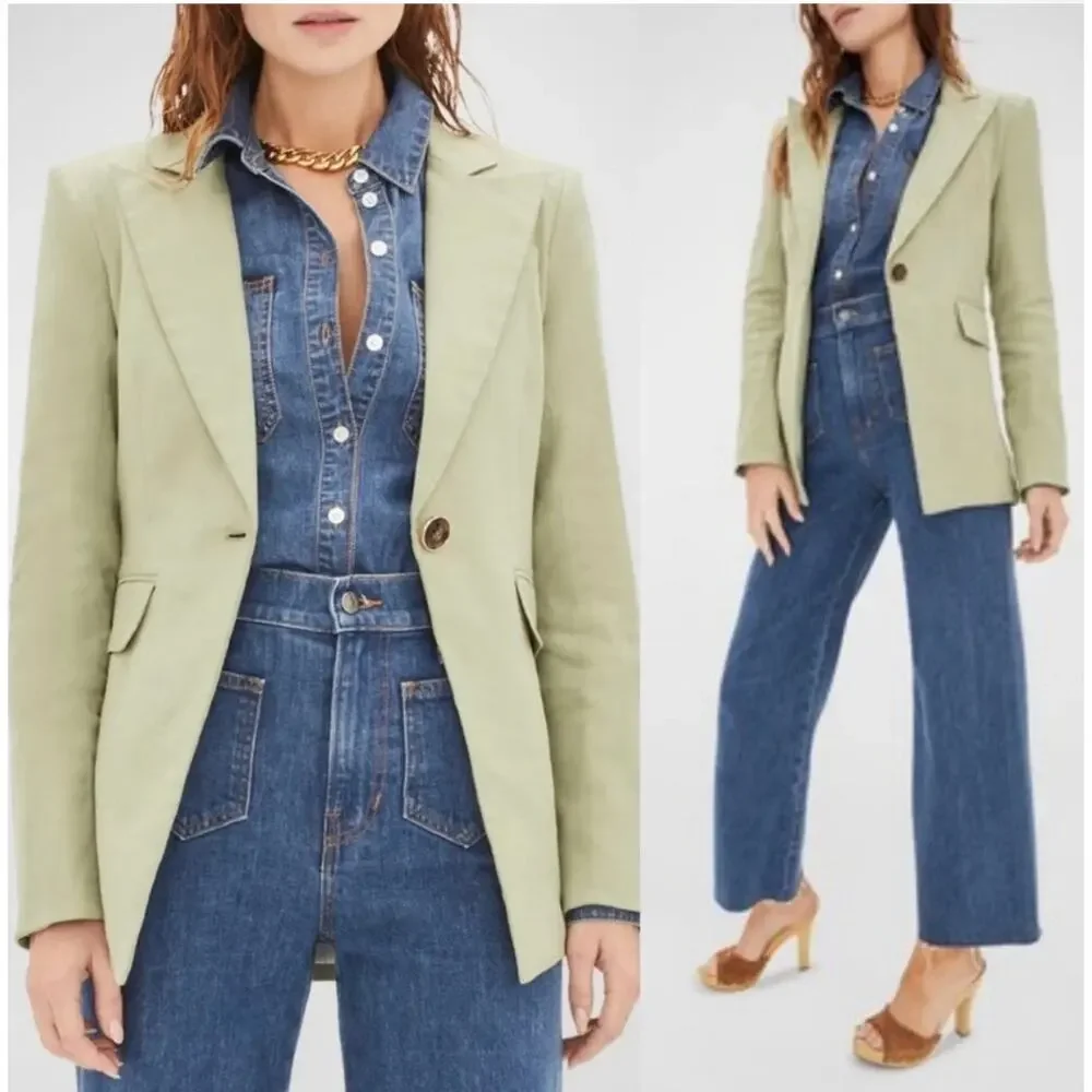 Veronica Beard | Jackets & Coats | Veronica Beard Sedgwick Linenblend ...